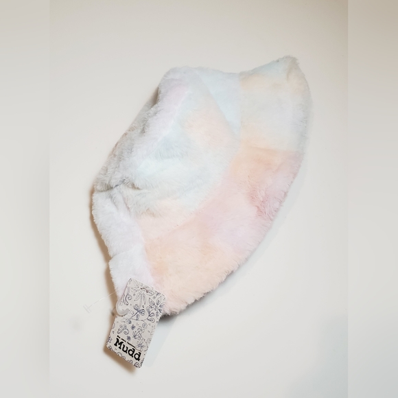 Mudd | Accessories | Mudd Fuzzy Pastel Y2k Adult Bucket Hat | Poshmark